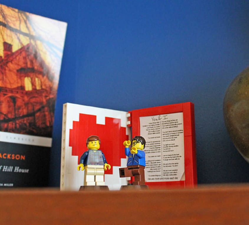 Bert & David’s LEGO Loving Style | Apartment Therapy