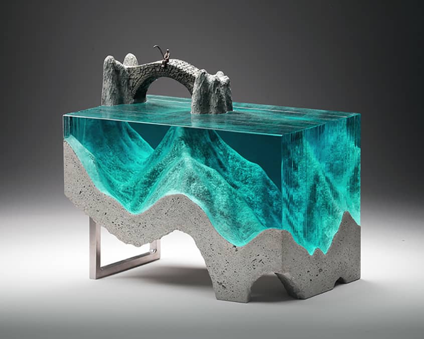 Glass Concrete Ocean Sculptures Photos | Apartment Therapy