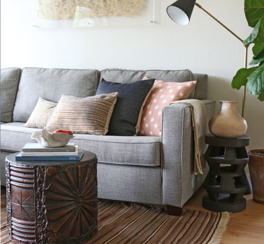 A Textile Designer’s Vintage-Modern Home | Apartment Therapy