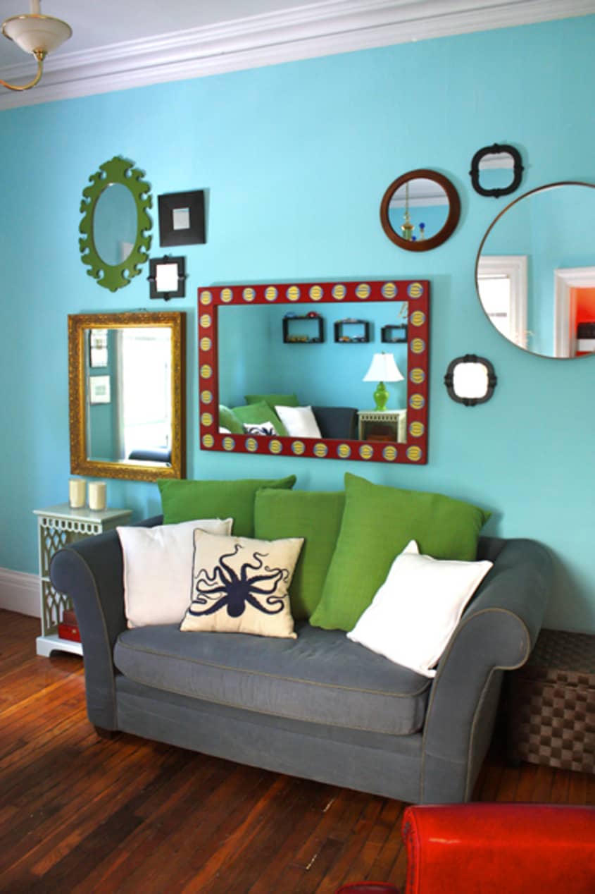 Amy’s Apartment: Collections of Color | Apartment Therapy