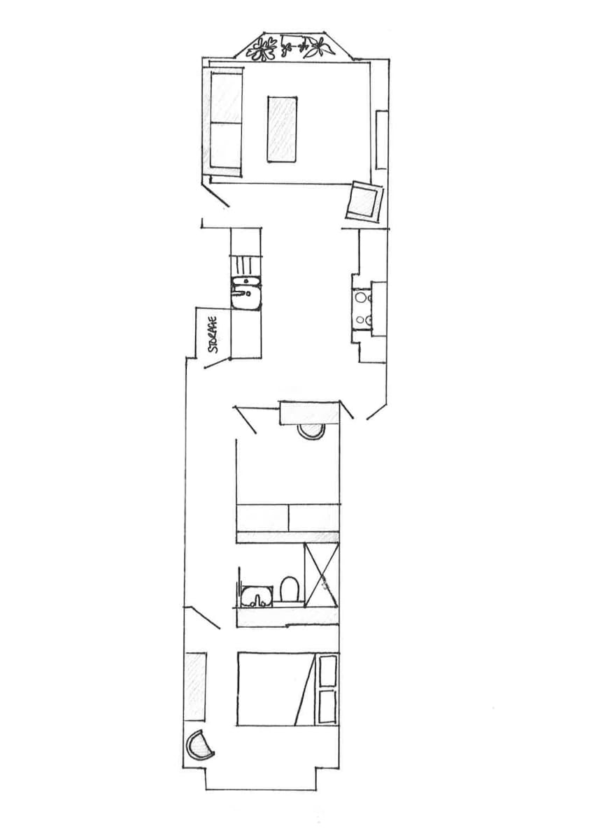 House Tour: A Small Renovated London Flat | Apartment Therapy