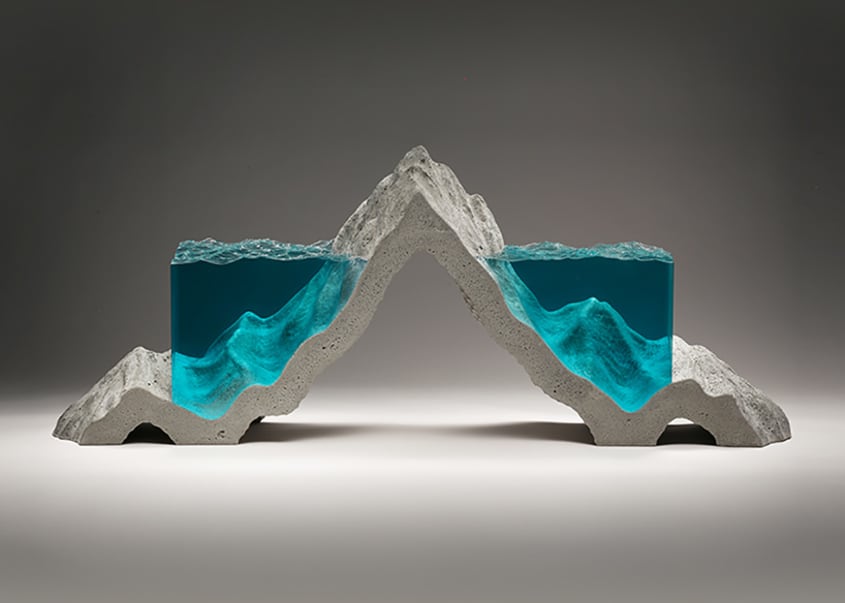 Glass Concrete Ocean Sculptures Photos | Apartment Therapy