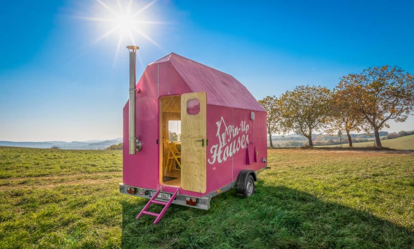 Tiny House Pink Photos Plans | Apartment Therapy