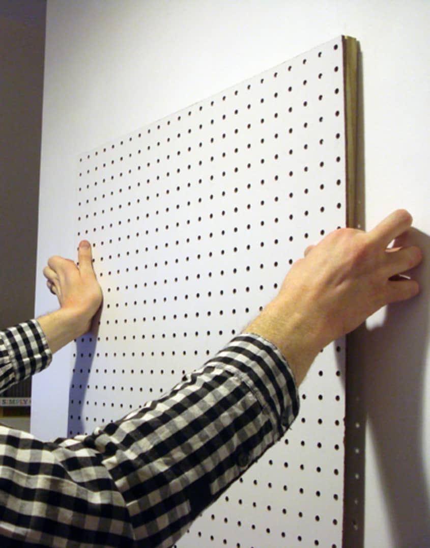 How To: Make a Pegboard Wall Organizer | Apartment Therapy