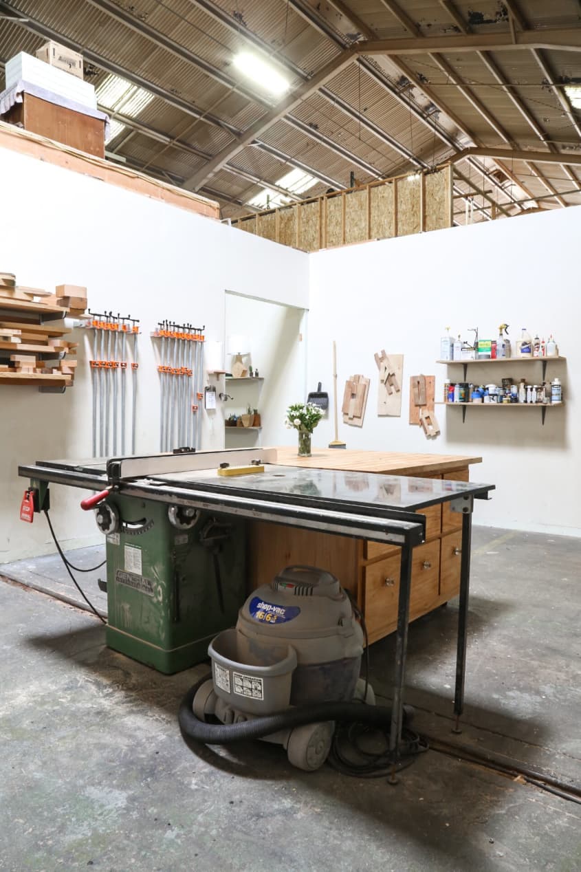 A Woodworker’s Wonderful Studio in Downtown LA | Apartment Therapy