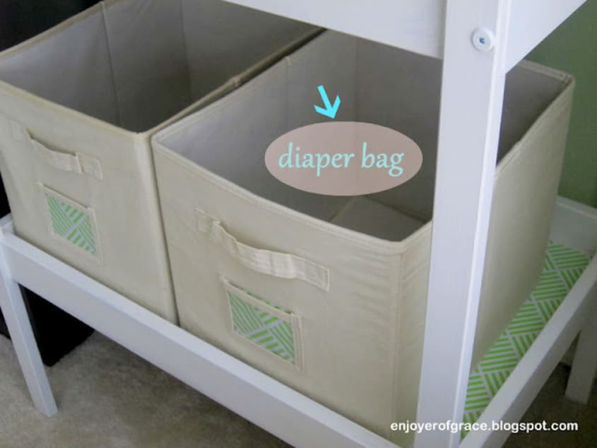 Before & After: IKEA Changing Table Into Home Office Desk | Apartment ...