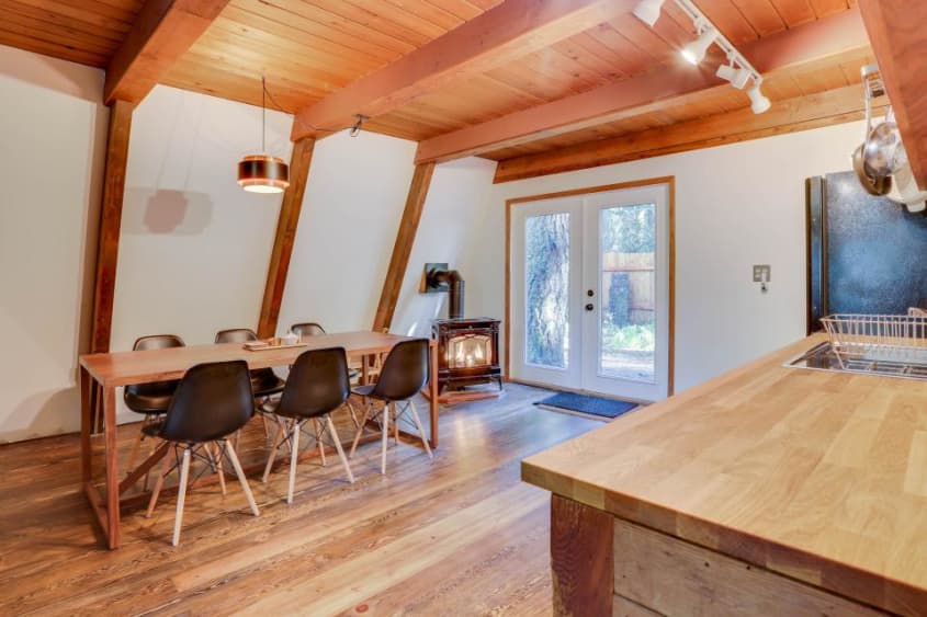 An Amazing A-Frame Restoration | Apartment Therapy