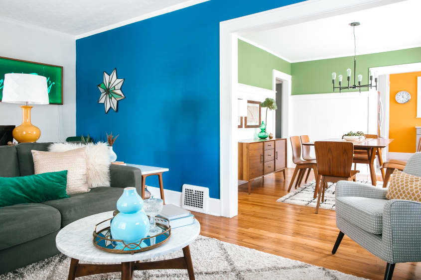 House Tour: A First-Time Home Buyer's Colorful Reno | Apartment Therapy