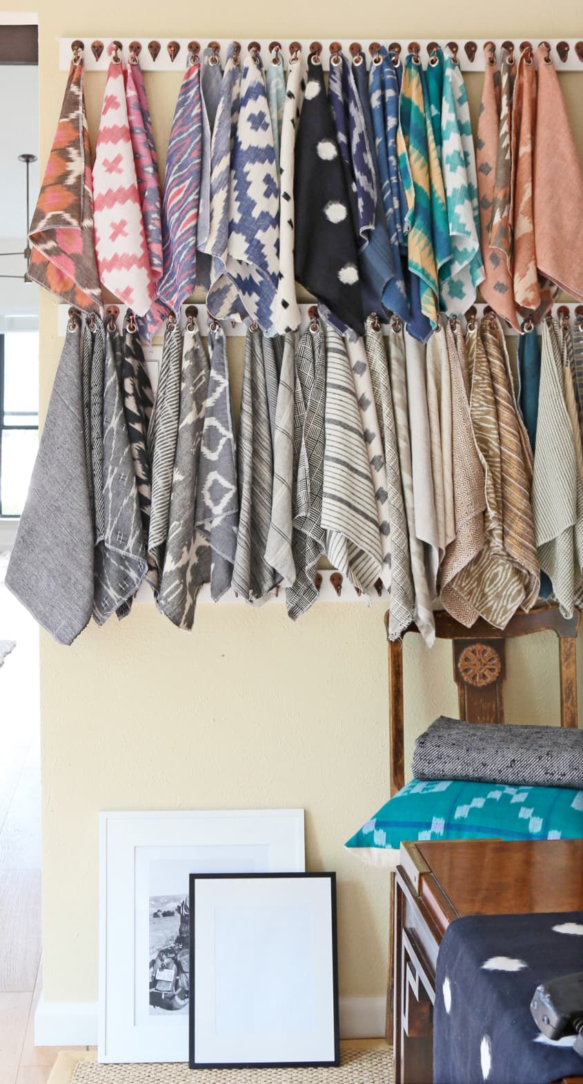 A Textile Designer’s Vintage-Modern Home | Apartment Therapy