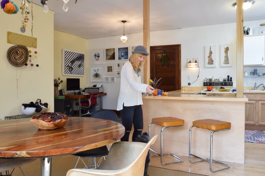 House Tour: An Eclectic Mix in a Michigan Rental | Apartment Therapy