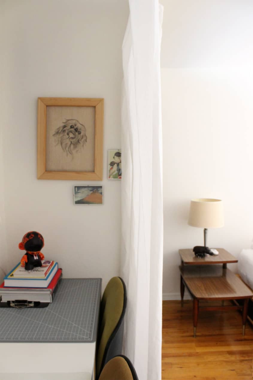 House Tour: A 525 Square Foot Vintage Modern Bronx Loft | Apartment Therapy