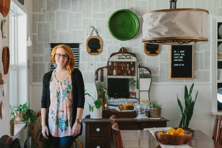 House Tour: A Blogger's Easy Going Homemade House | Apartment Therapy