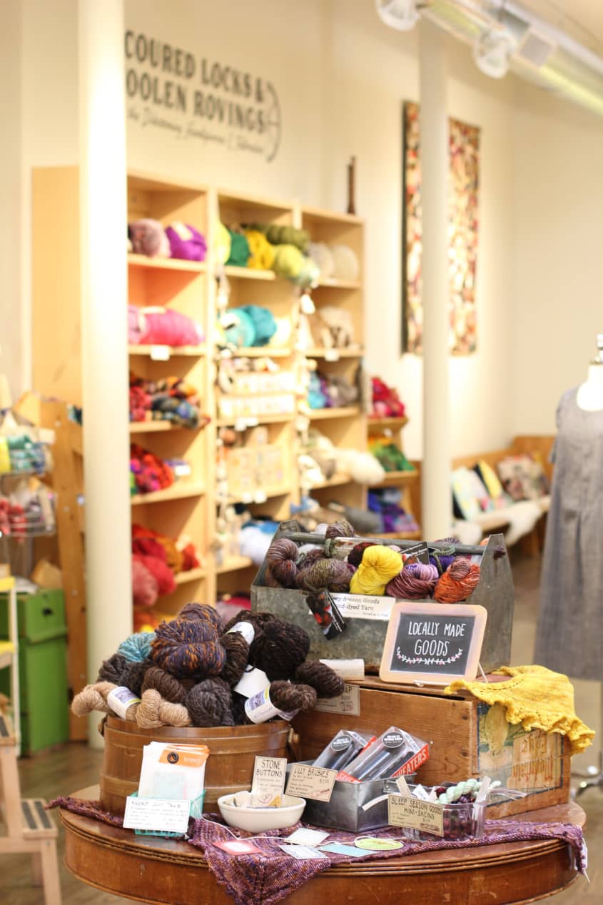 Fancy Tiger’s Crafty Cute Shop and Classroom | Apartment Therapy
