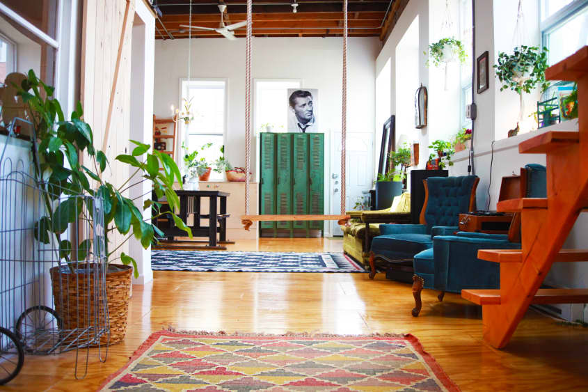 Brooklyn Home Tour: The Funky Loft | Apartment Therapy