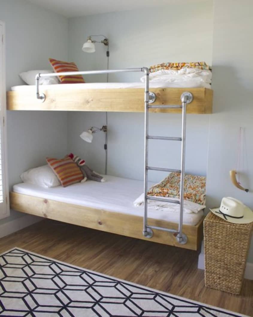 Shared Kids Rooms: Making a Multiple Bed Layout Work | Apartment Therapy