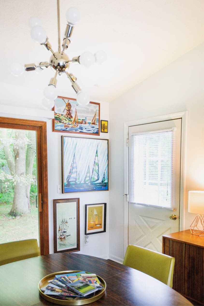 Mid-Century Modern Cute Cottage Cabin Tour | Apartment Therapy