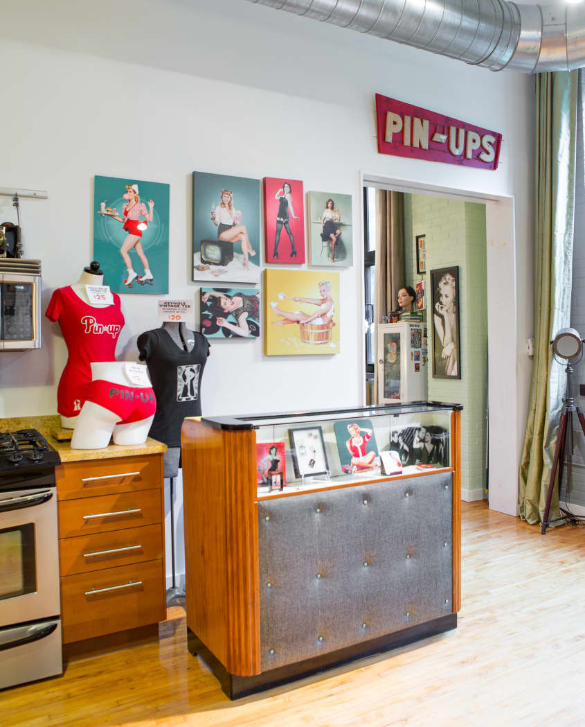 Celeste & David’s Modern Pin-up Pad | Apartment Therapy