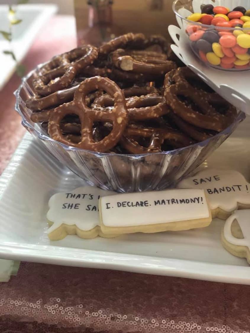 Friends Surprise Bride With “The Office”-Themed Bridal Shower ...