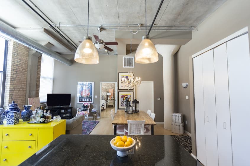 House Tour: A Lovely & Eclectic Milwaukee Loft | Apartment Therapy