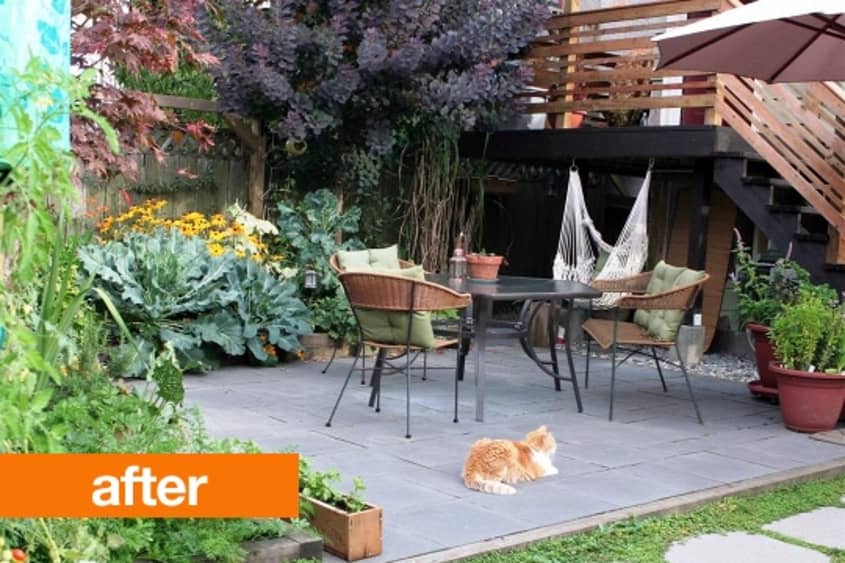 Before & After: Stevie’s Back Patio | Apartment Therapy