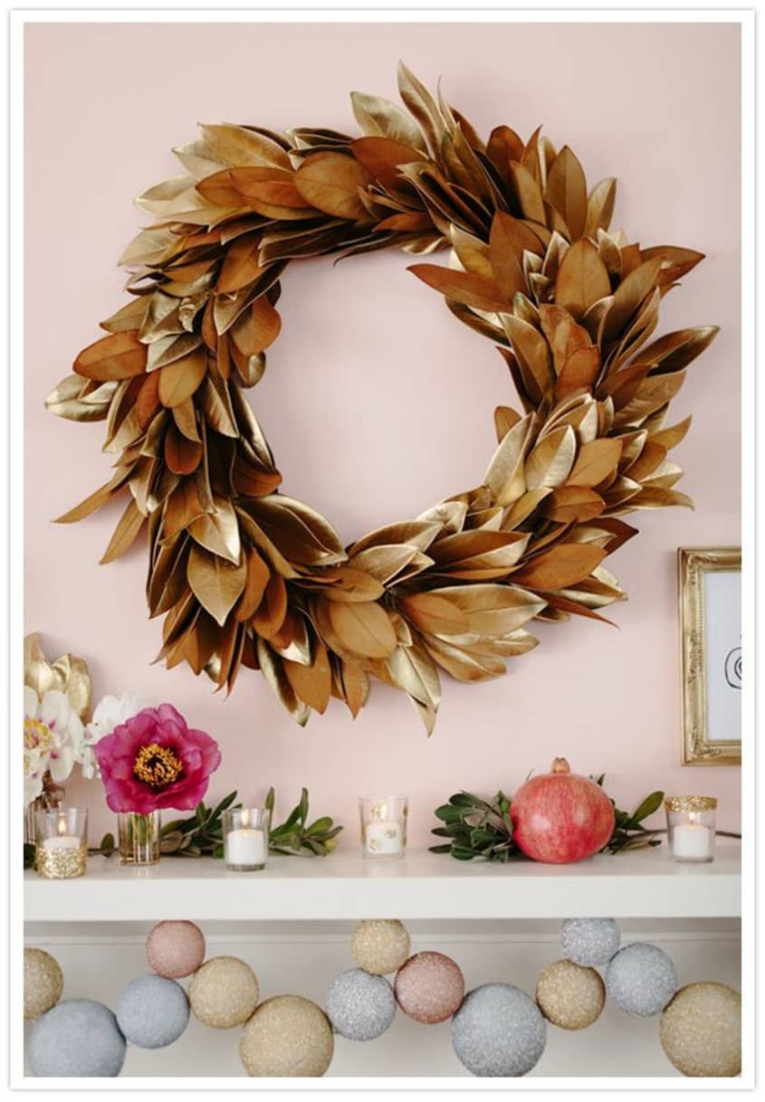 DIY Fall Decor: All Gold Everything | Apartment Therapy