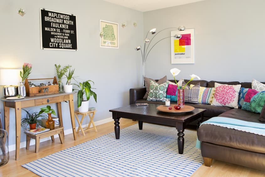House Tour: Repurposed, Comfy & Colorful in California | Apartment Therapy