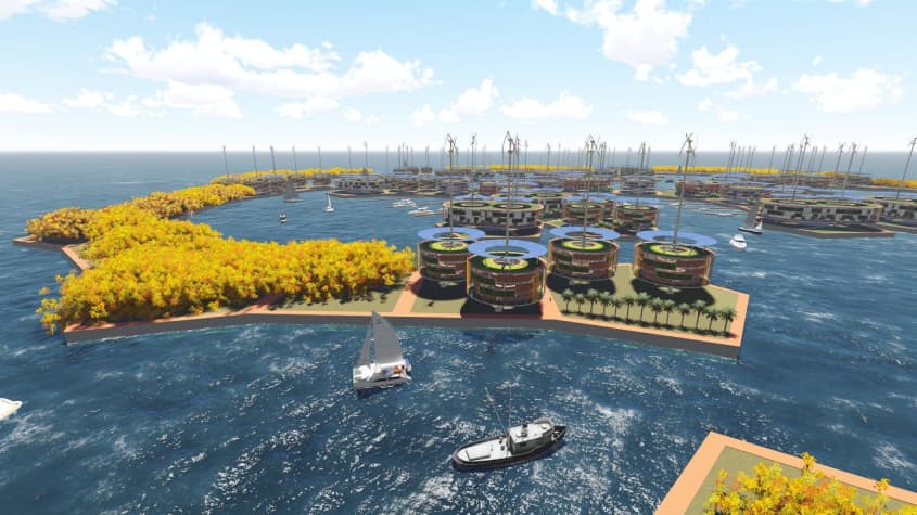 Seasteading Floating City Island Project Homes On Water | Apartment Therapy