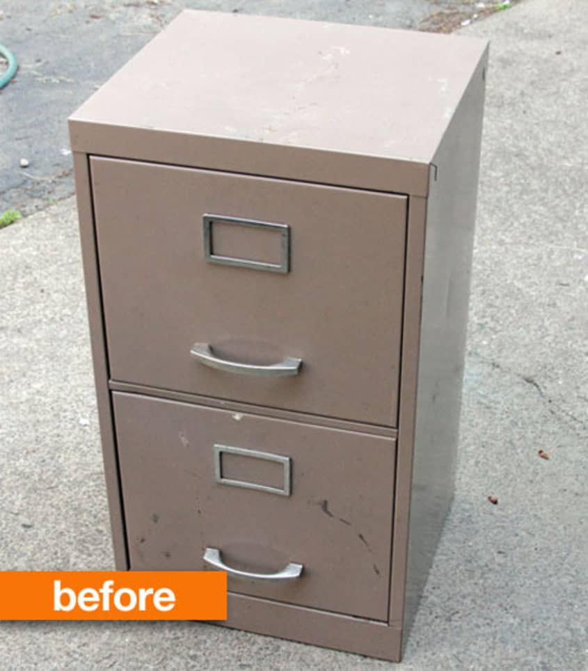 8 Great Stenciled, Papered, and Painted File Cabinet Makeovers ...