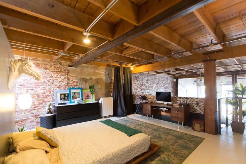 House Tour: A Bold, Brick Loft in Downtown LA | Apartment Therapy