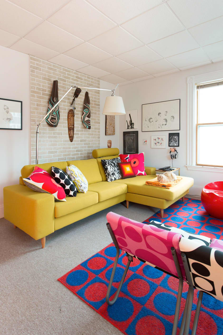 House Tour: A Bold Maximalist Massachusetts Rental | Apartment Therapy