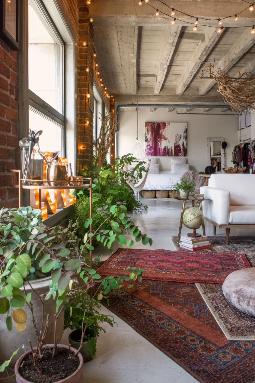 House Tour: A Rustic Modern, Artsy Downtown LA Loft | Apartment Therapy