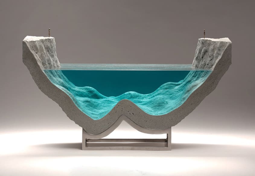 Glass Concrete Ocean Sculptures Photos | Apartment Therapy