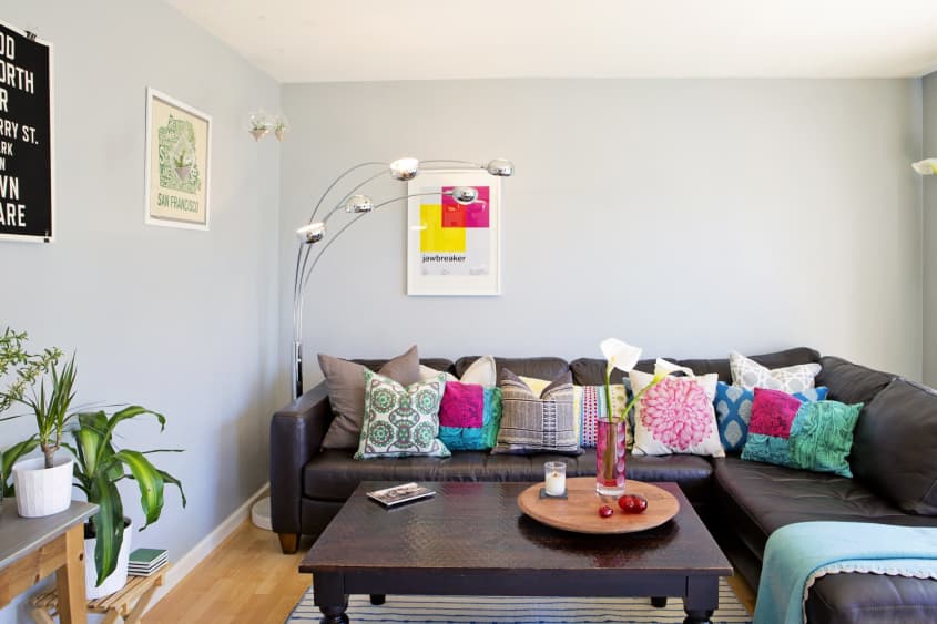 House Tour: Repurposed, Comfy & Colorful in California | Apartment Therapy