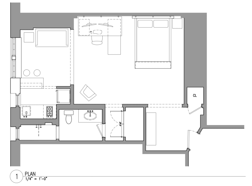 House Tour: An Artist's 450-Square-Foot NYC Studio | Apartment Therapy