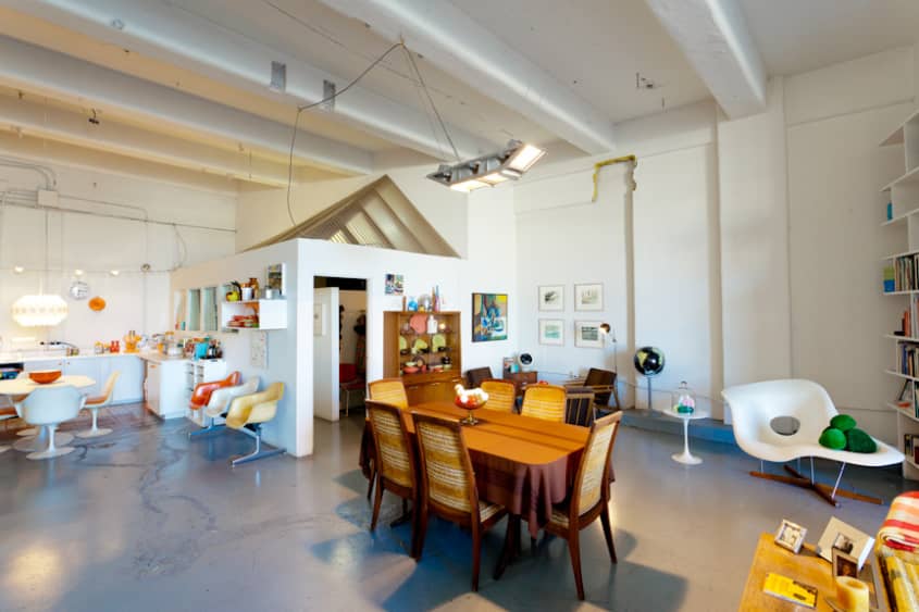 Kelly’s Retro Artist Loft in Downtown LA | Apartment Therapy
