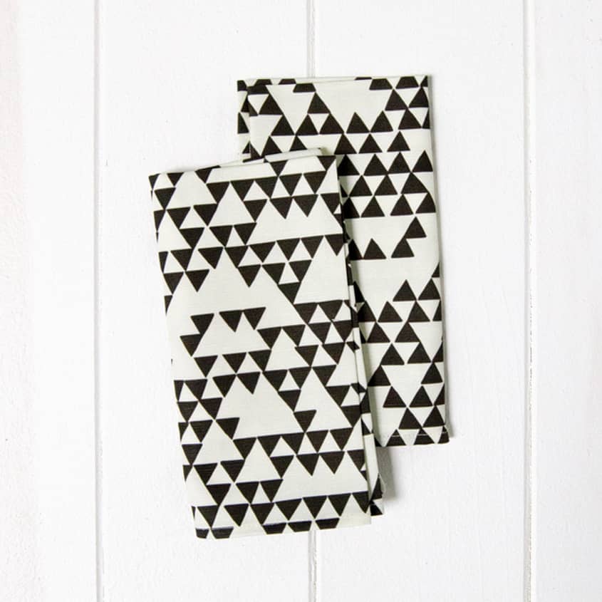 For a Little Flash: Geometric & Patterned Napkins from A Sunny ...