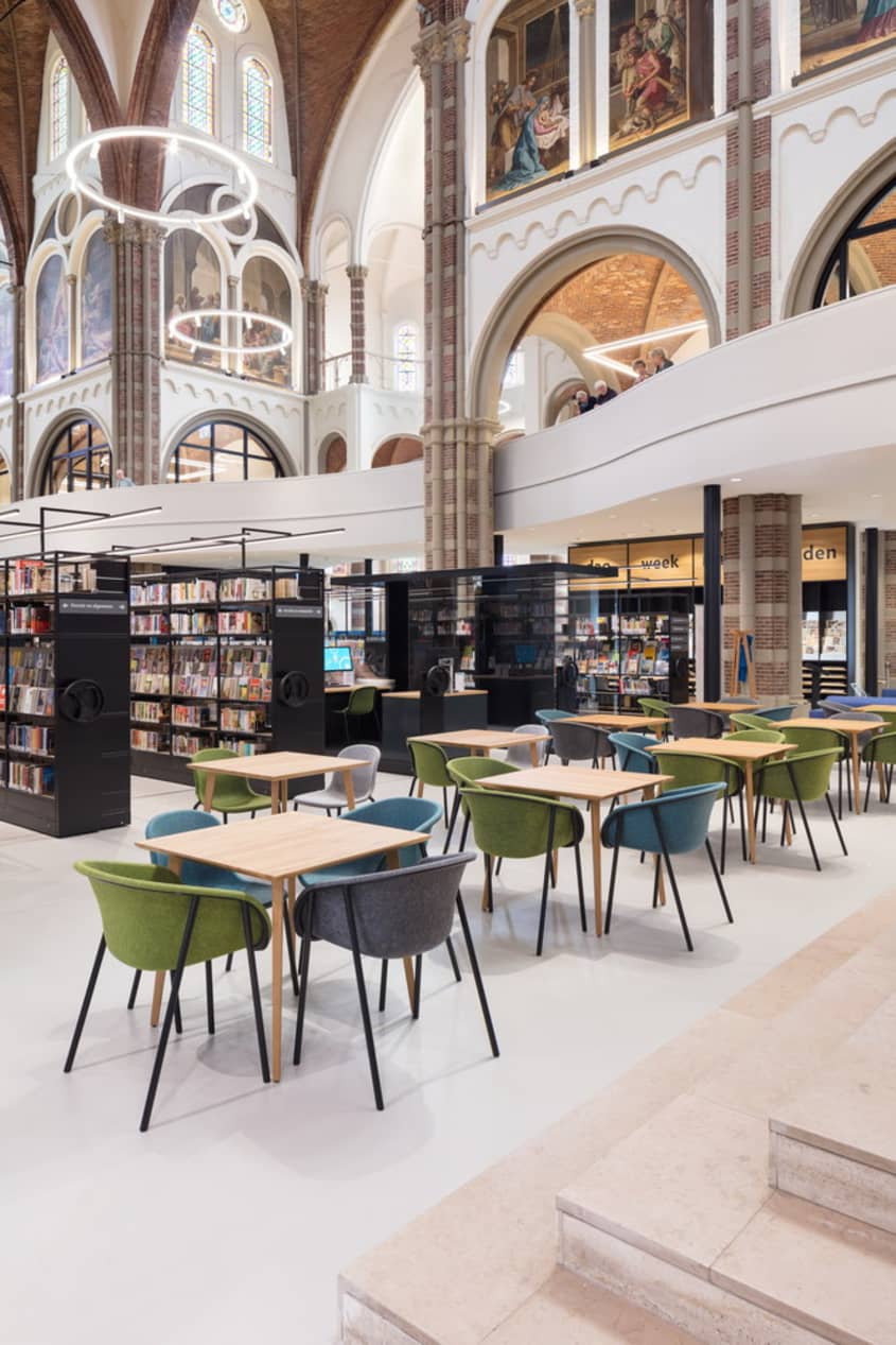 Architects Convert Old Dutch Church Into A Library | Apartment Therapy
