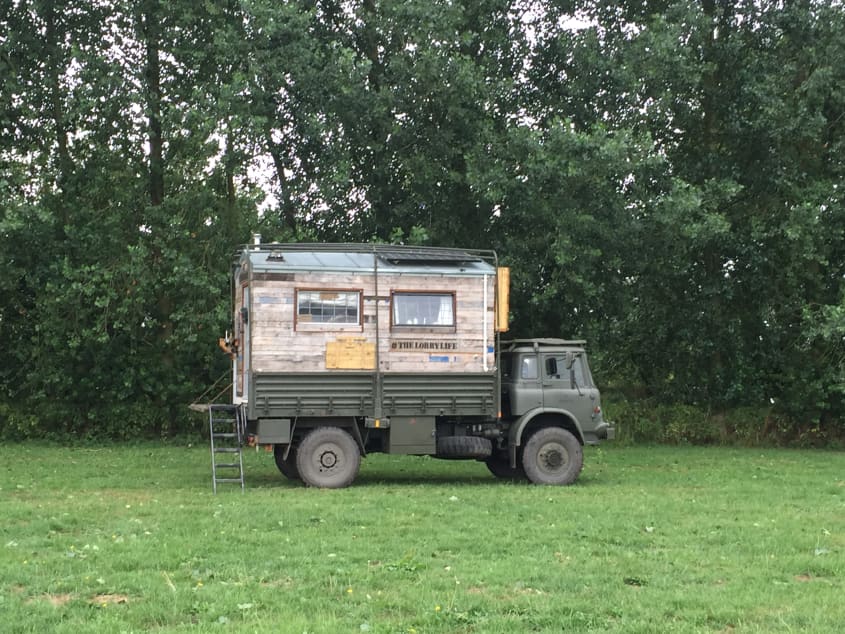 Tiny House Army Truck Lorry Life | Apartment Therapy