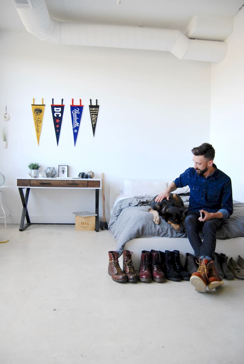 House Tour: A Crisp Atlanta Studio Apartment | Apartment Therapy