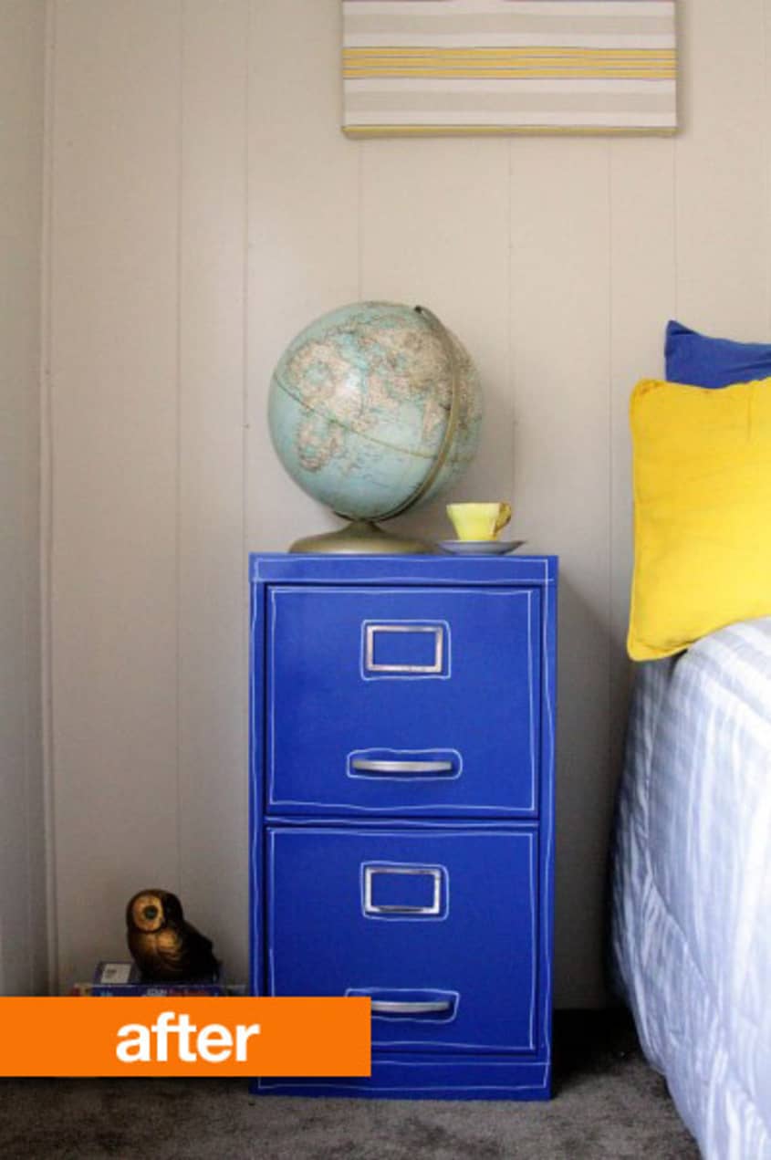 8 Great Stenciled, Papered, and Painted File Cabinet Makeovers ...