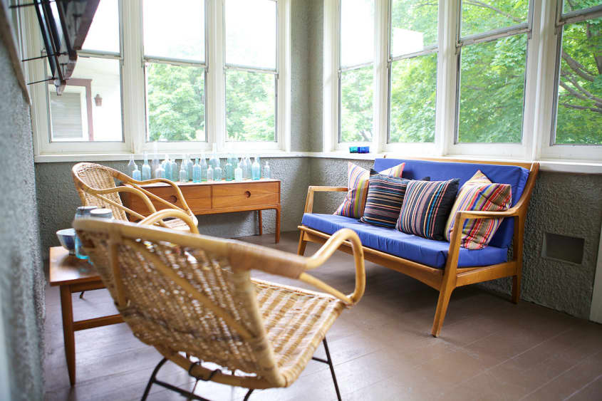 Anne & Jake’s Bright Colorful Midwestern Home | Apartment Therapy
