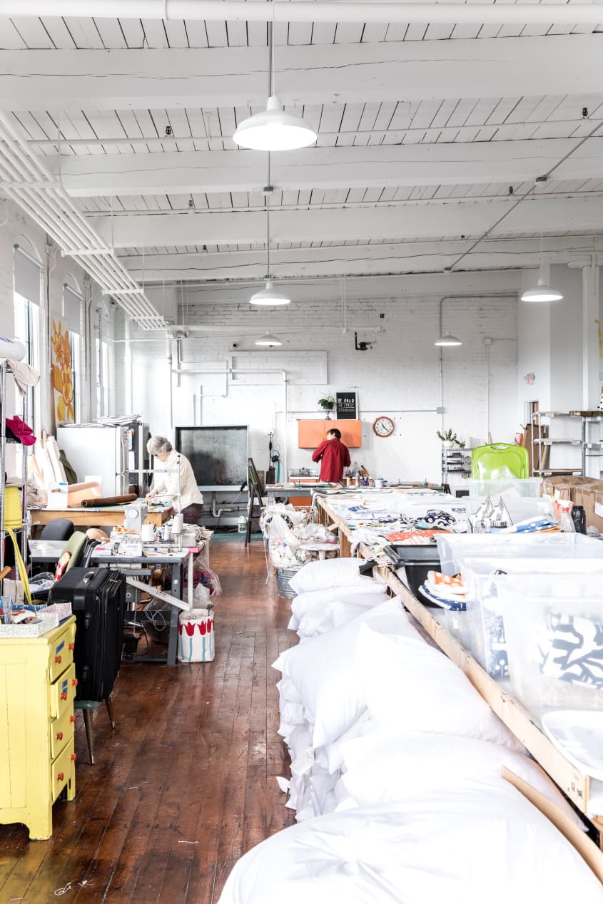 Textile Designer Erin Flett's Home and Studio Tour | Apartment Therapy