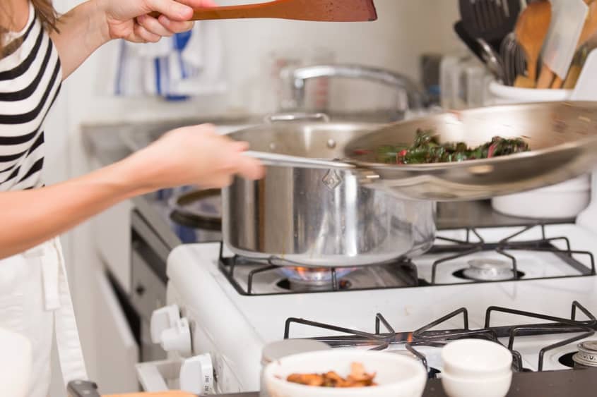 Recipe: Pasta with Swiss Chard, Sausage & Chanterelles | The Kitchn