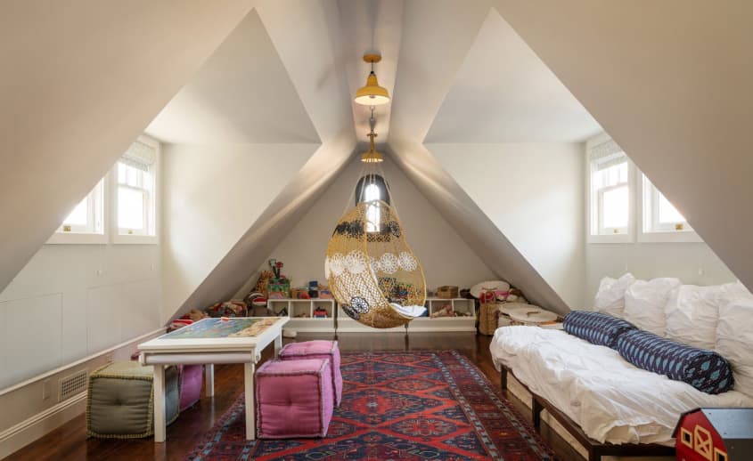 Rooms that Make the Most of a Sloped Ceiling | Apartment Therapy