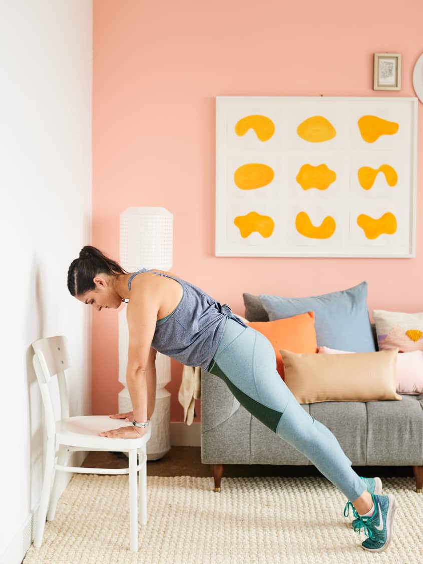 9 Fast Chair Exercises to Workout Your Legs, Arms, Core, and Cardio ...