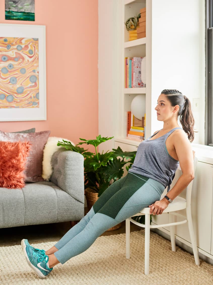 9 Fast Chair Exercises to Workout Your Legs, Arms, Core, and Cardio ...