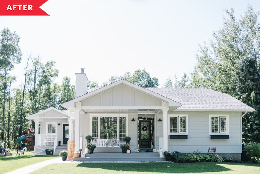 15 Best Curb Appeal Makeovers - Before & After Photos of Home Exterior ...