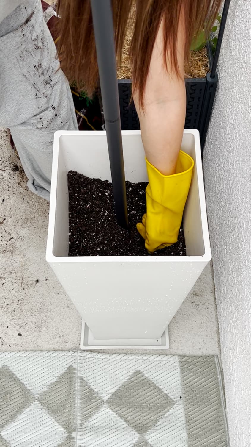How to Make String Light Planters - Steps and Photos | Apartment Therapy