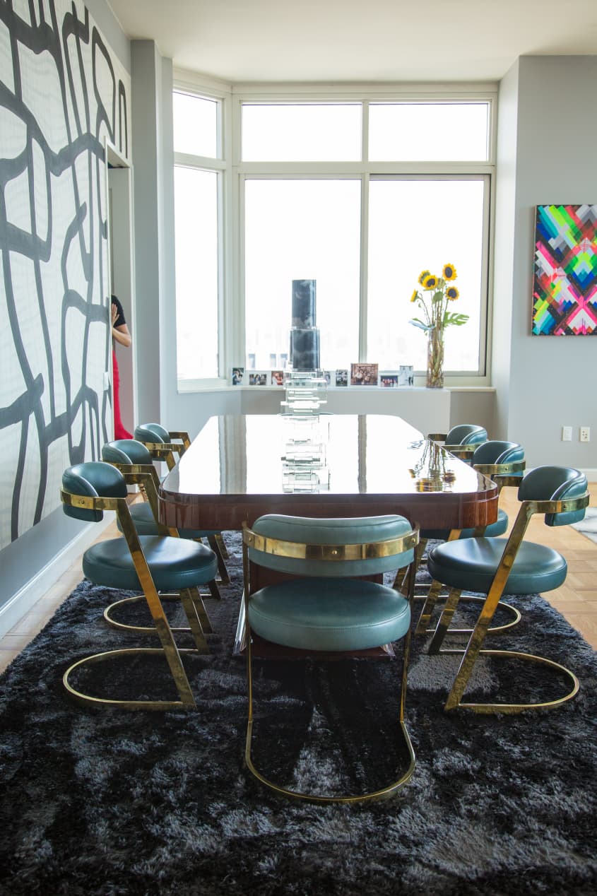 House Tour: A Designer's Art Deco Luxe Apartment | Apartment Therapy