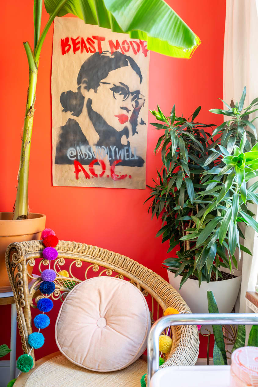 Libby Living Colorfully Maximalist Colorful Apartment Tour | Apartment ...